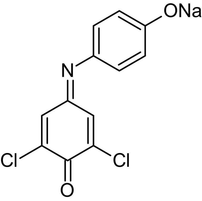 2,6-Dichloroindophenol sodium salt, blue redox indicator dye (CAS 620 ...
