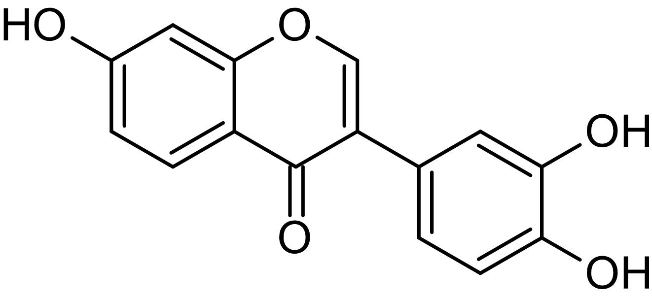 7,3',4'-Trihydroxyisoflavone (7,3',4'-THIF), isoflavonoid (CAS 485-63-2 ...