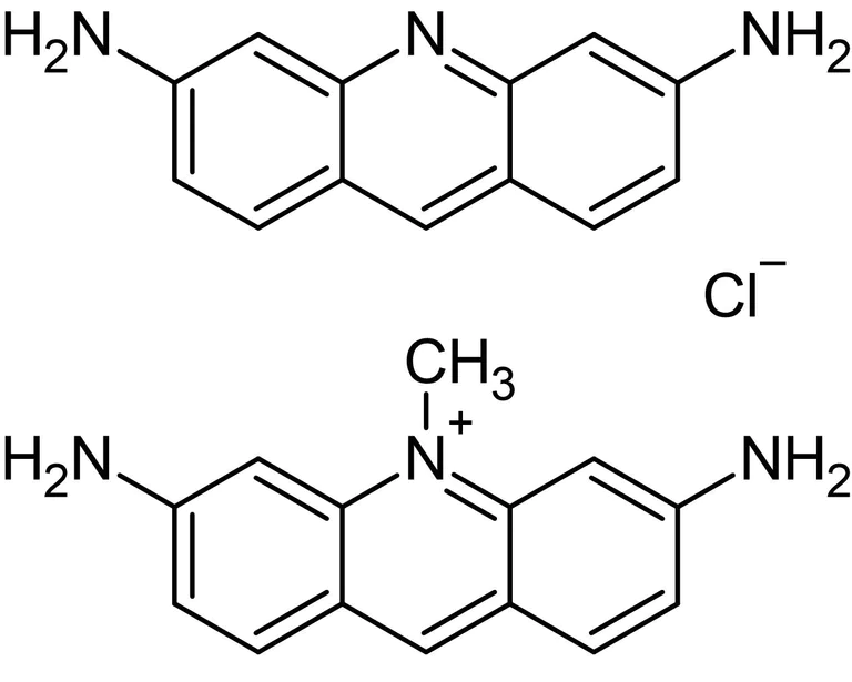 Acriflavine hydrochloride, Fluorescent dye (CAS 69235-50-3) | Abcam