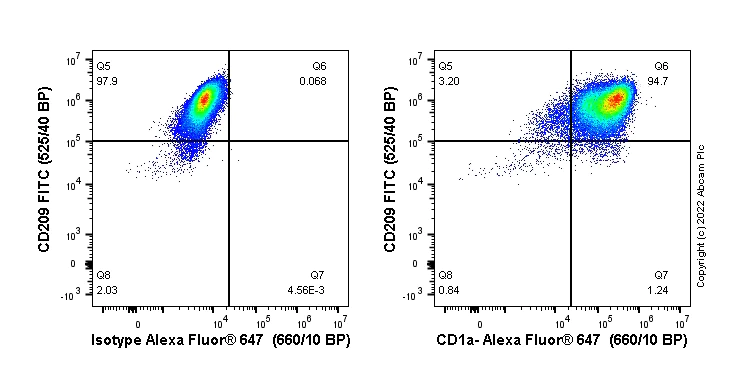 Alexa Fluor® 647 Anti-CD1a antibody [NA1/34] (ab303595) | Abcam