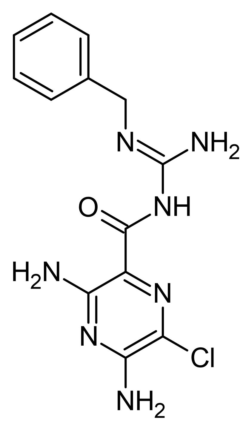 Benzamil hydrochloride, Sodium channel blocker (CAS 161804-20-2 ...