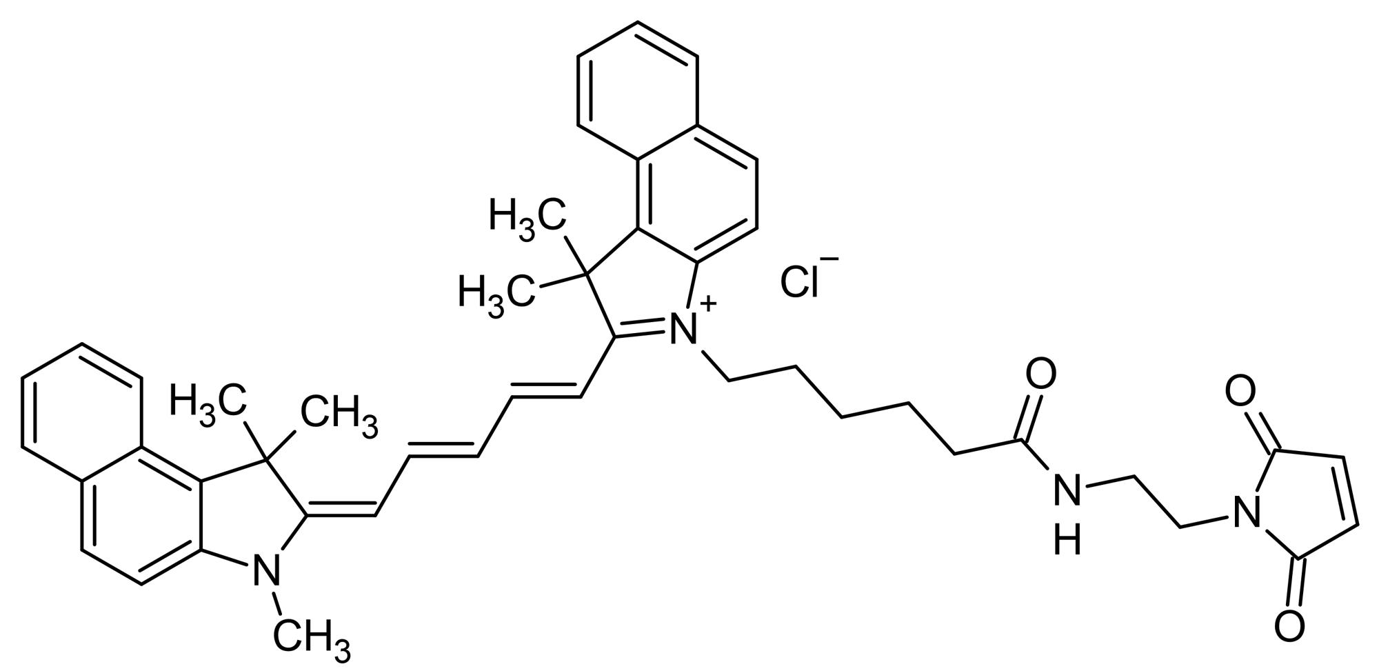 Cyanine5.5 maleimide, Far-red emitting fluorescent dye (CAS 1593644-50-8) (ab146490) | Abcam