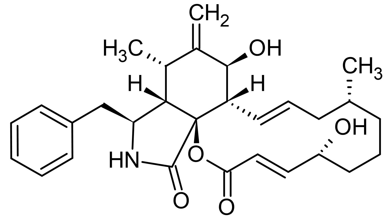 Cytochalasin B, actin polymerization inhibitor (CAS 14930-96-2 ...