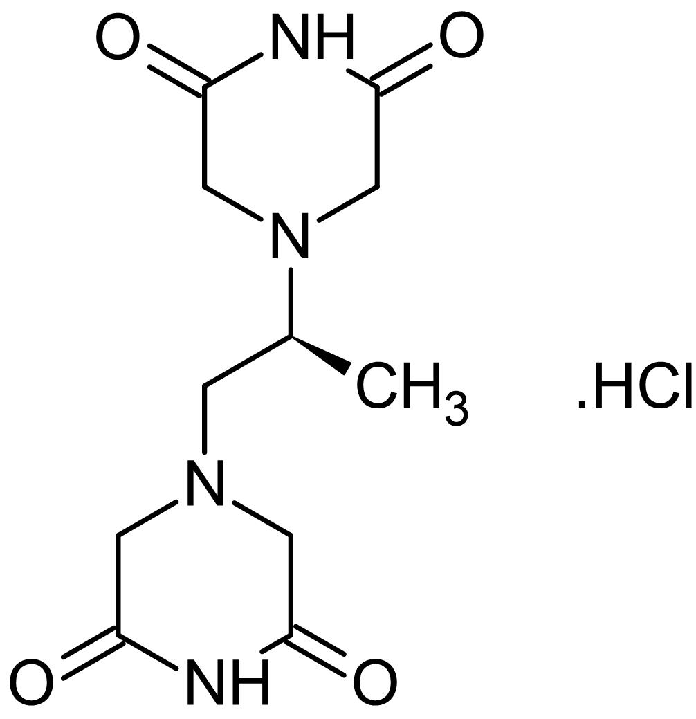 Dexrazoxane hydrochloride, Topoisomerase II inhibitor (CAS 24584-09-6 ...