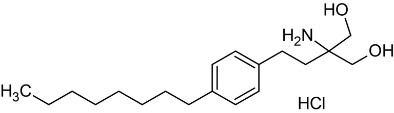Fingolimod (FTY720), S1P receptor modulator (CAS 162359-56-0) | Abcam