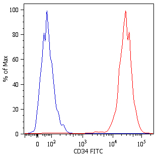 Anti-CD34 FITC antibody [4H11[APG]] (ab18227) Mouse monoclonal IgG1 | Abcam