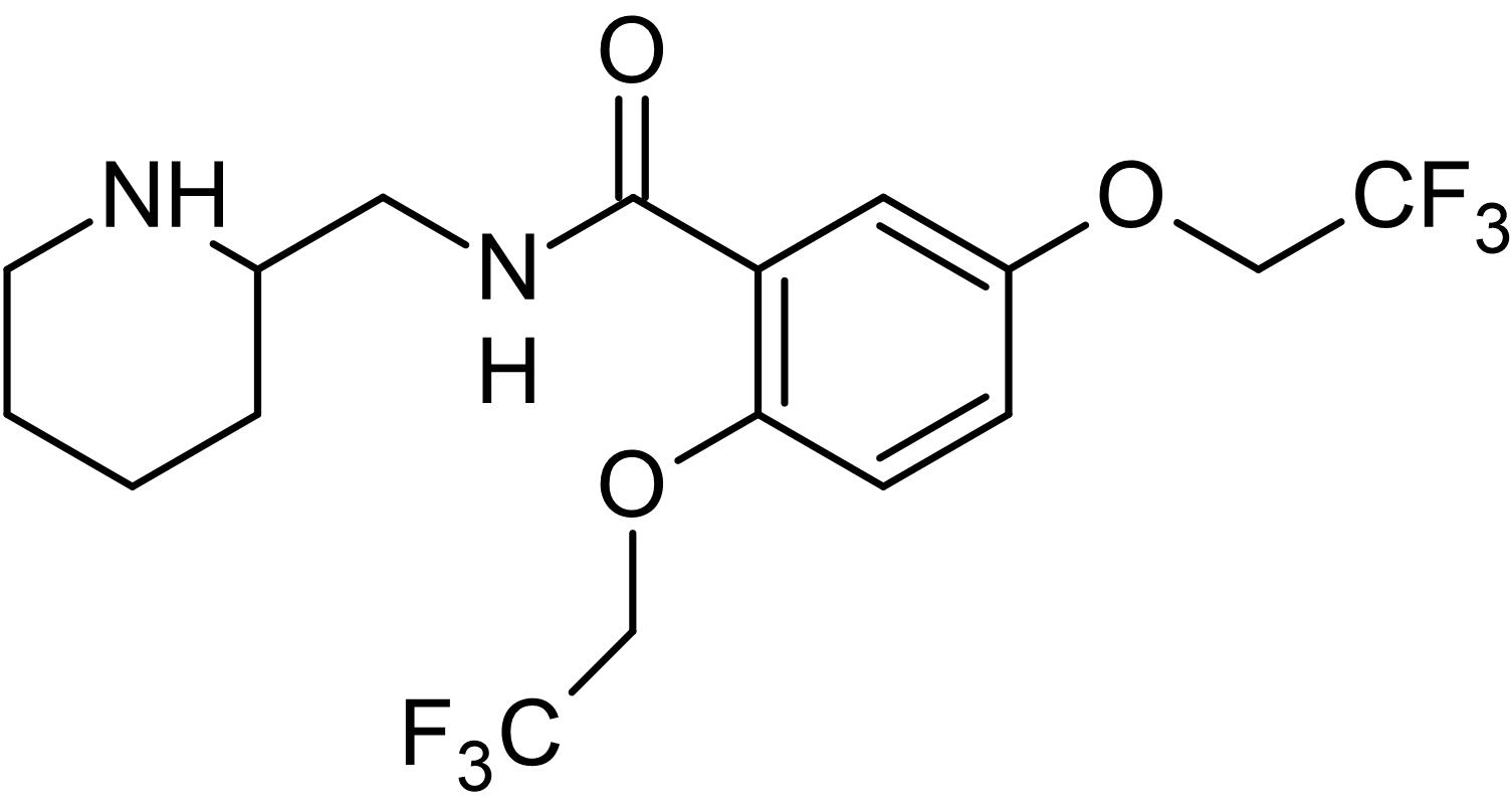 Flecainide, Sodium channel blocker (CAS 54143-55-4) (ab120504) | Abcam