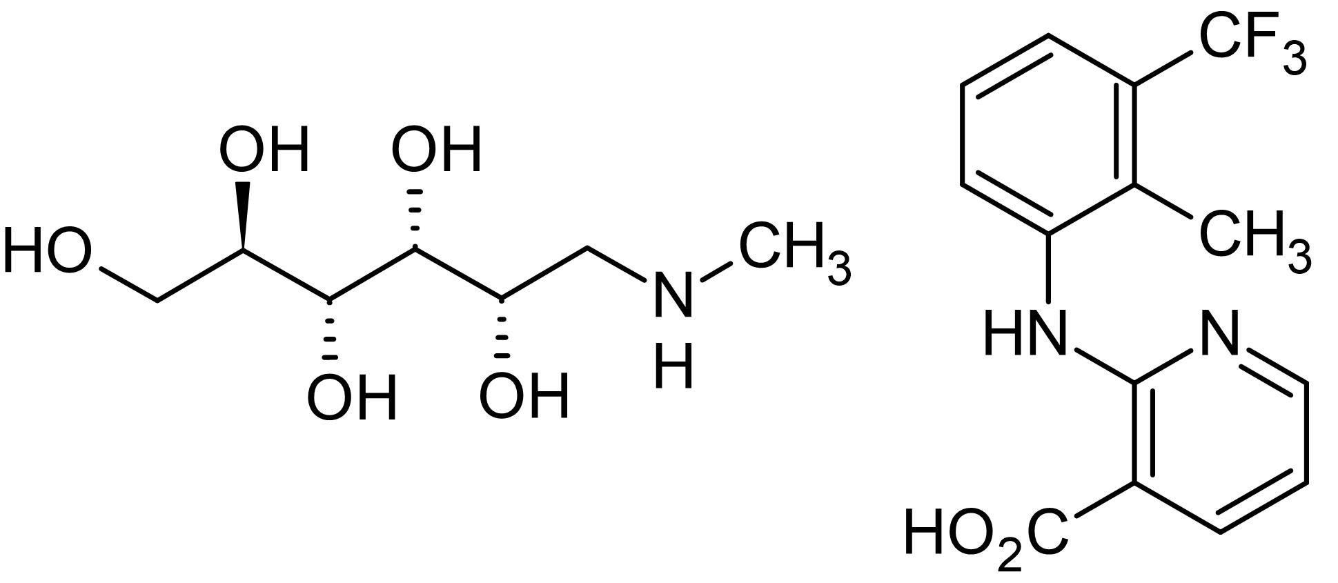 Flunixin meglumin, Cyclooxygenase inhibitor (CAS 42461-84-7) (ab145689 ...