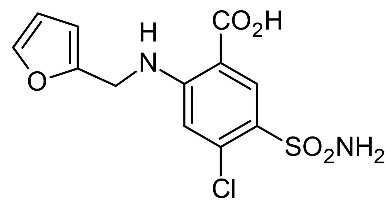 Furosemide, Na+/2Cl-/K+ cotransporter inhibitor (CAS 54-31-9) (ab120314 ...