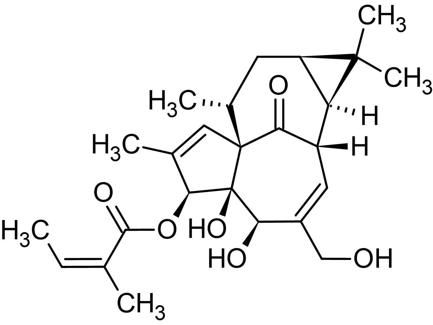 Ingenol-3-angelate, PKC activator (CAS 75567-37-2) (ab144280) | Abcam