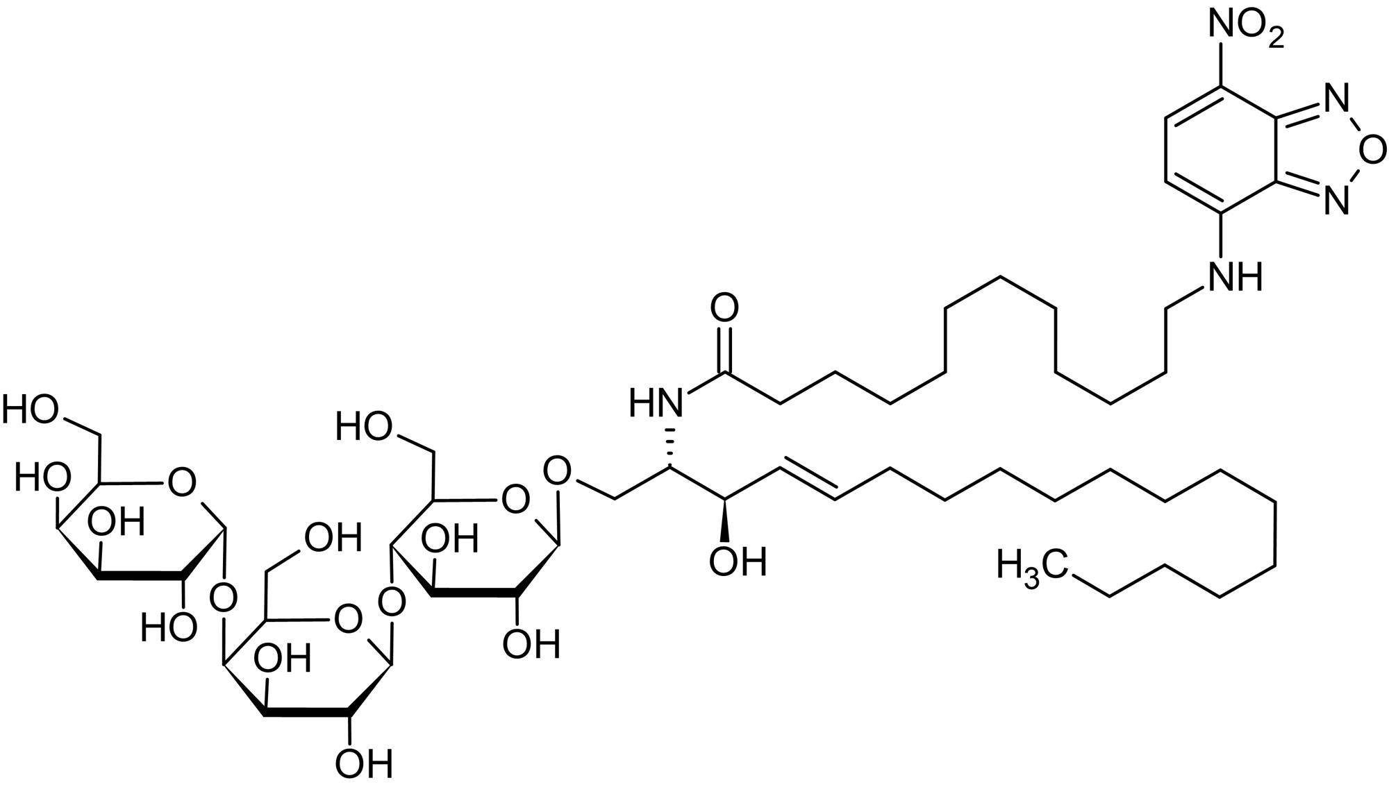 N-Dodecanoyl-NBD-ceramide trihexoside, Fluorescent C12:0-ceramide ...