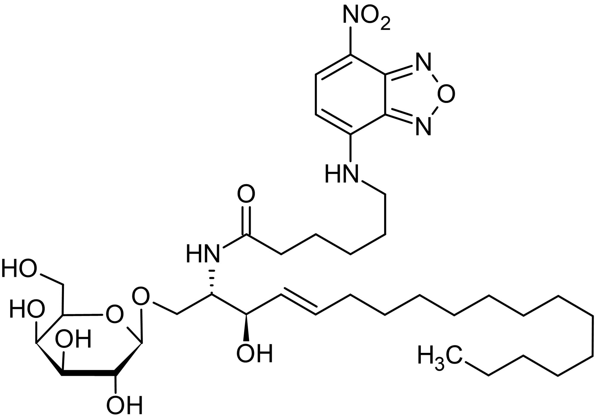 N-Hexanoyl-NBD-glucosylceramide, Fluorescent C6:0-glucosylceramide ...