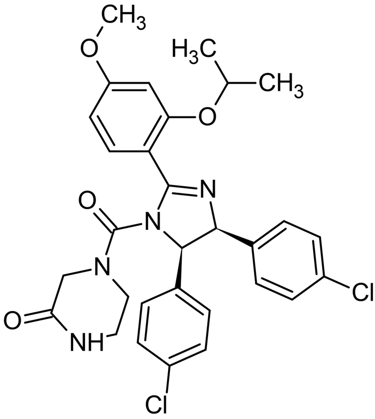 Nutlin-3, p53-MDM2 binding inhibitor (CAS 675576-98-4) | Abcam