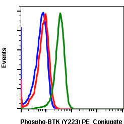 Anti-BTK (phospho Y223) PE antibody [BtkY223-B4] (ab278542) IgG | Abcam
