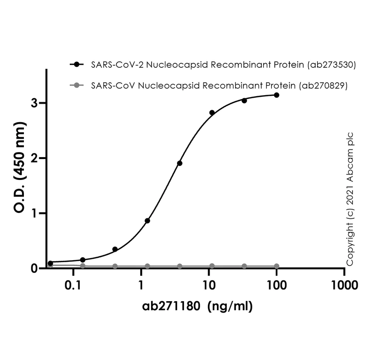 Rabbit单克隆抗体[EPR24334-118] to SARS-CoV-2 nucleocapsid protein (ab271180)| Abcam中文官网