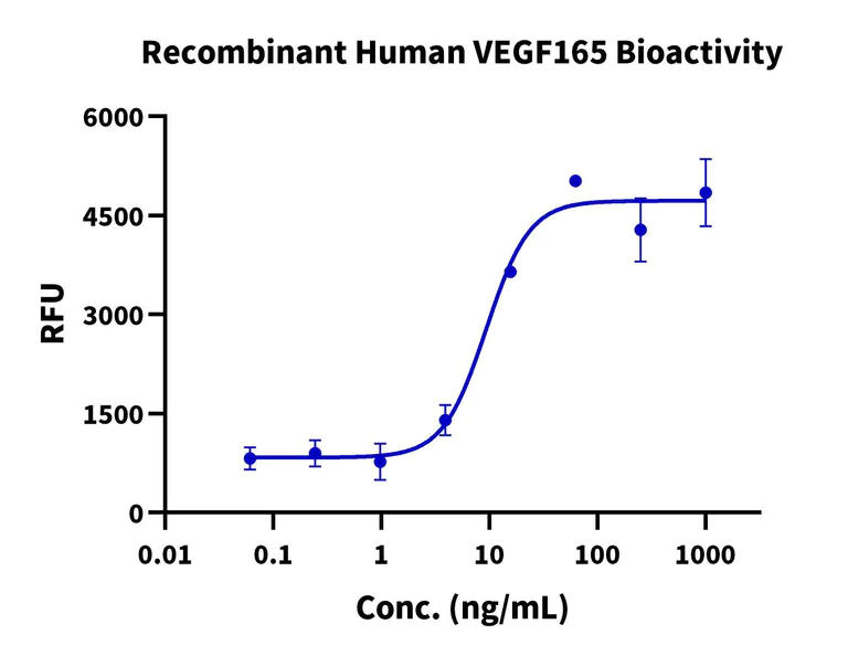Recombinant Human VEGF165 (Active) protein (ab316095) | Abcam