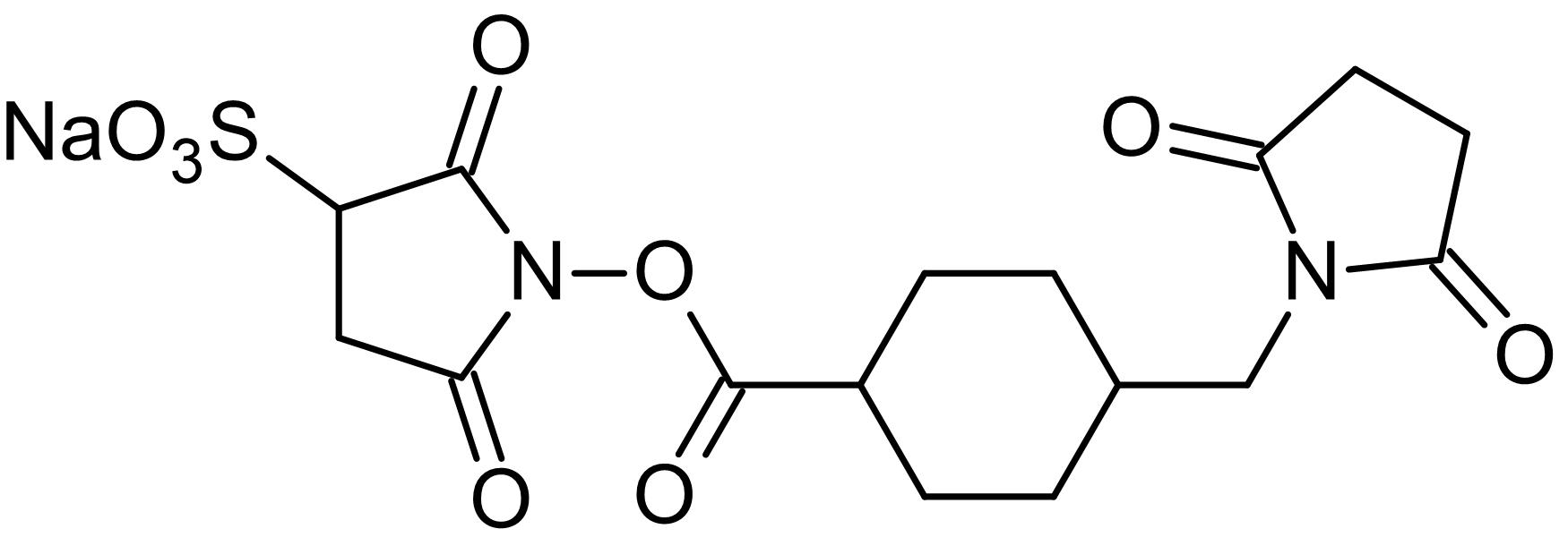 Sulfo-SMCC, amine-to-sulfhydryl crosslinking agent (CAS 92921-24-9 ...