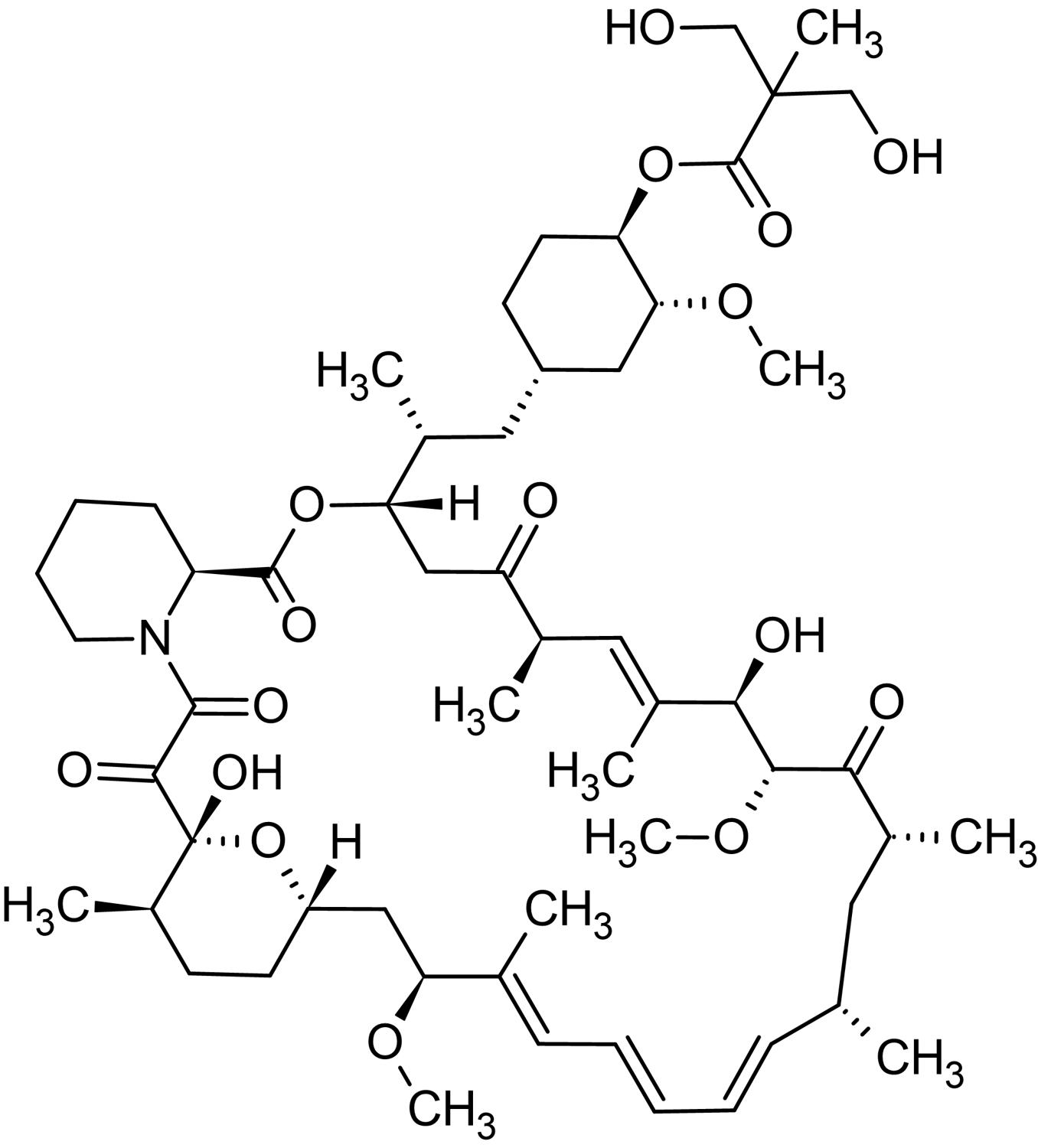 Temsirolimus (CCI779), mTORC1 complex inhibitor (CAS 162635-04-3 ...