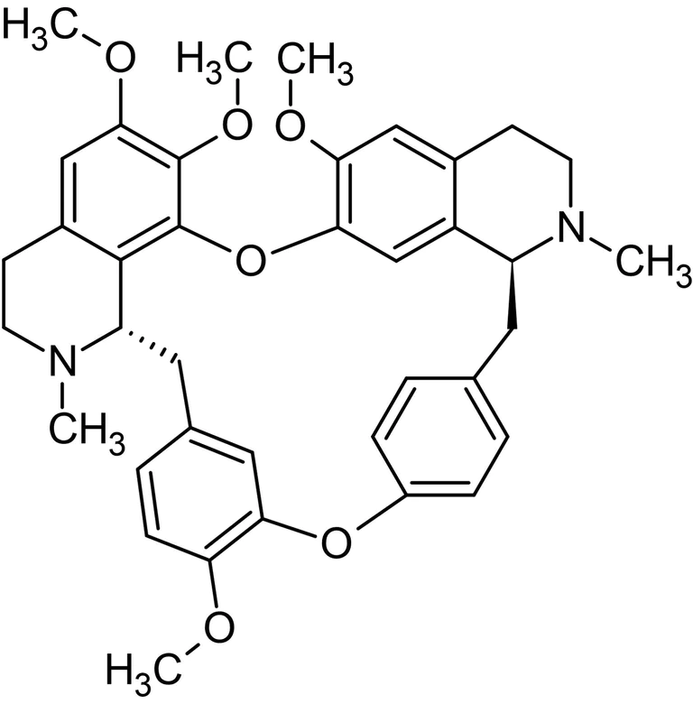 Tetrandrine, Calcium channel blocker (CAS 518-34-3) | Abcam